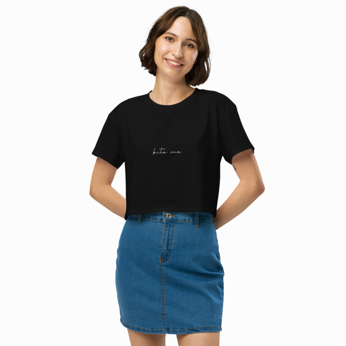 Bite Me Crop Top | Decorum